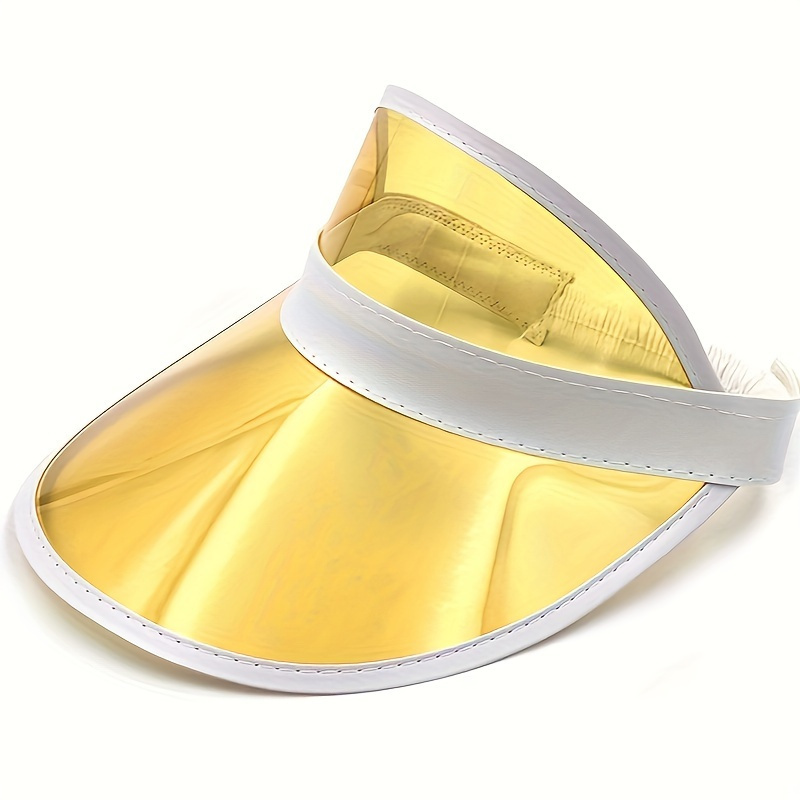 Transparent Candy Color Visor Hats Lightweight Casual Sun - Temu Australia