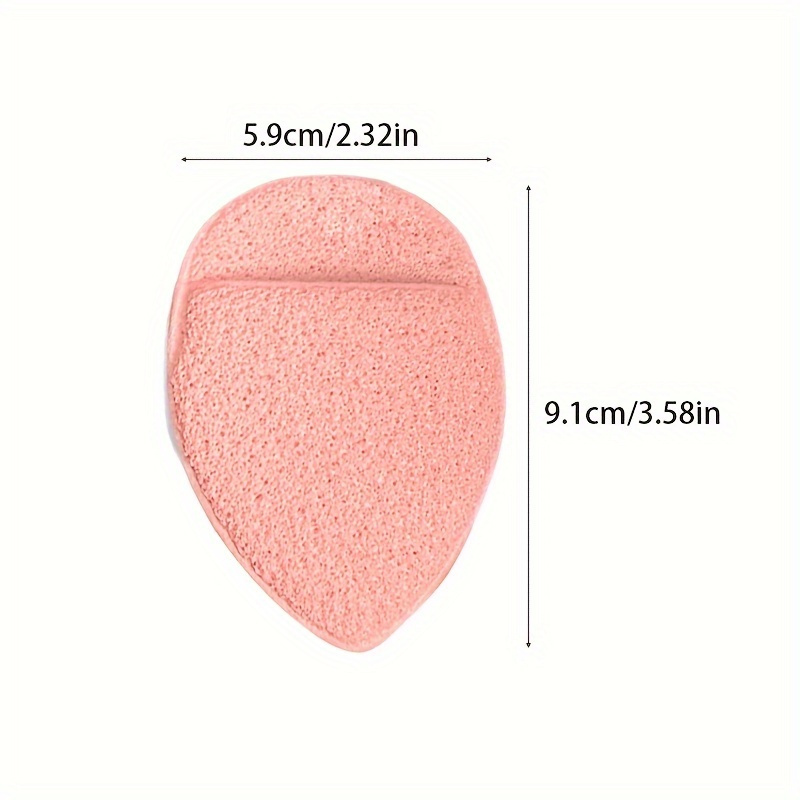 teardrop shape facial puff face cleansing puff soft reusable - Temu ...