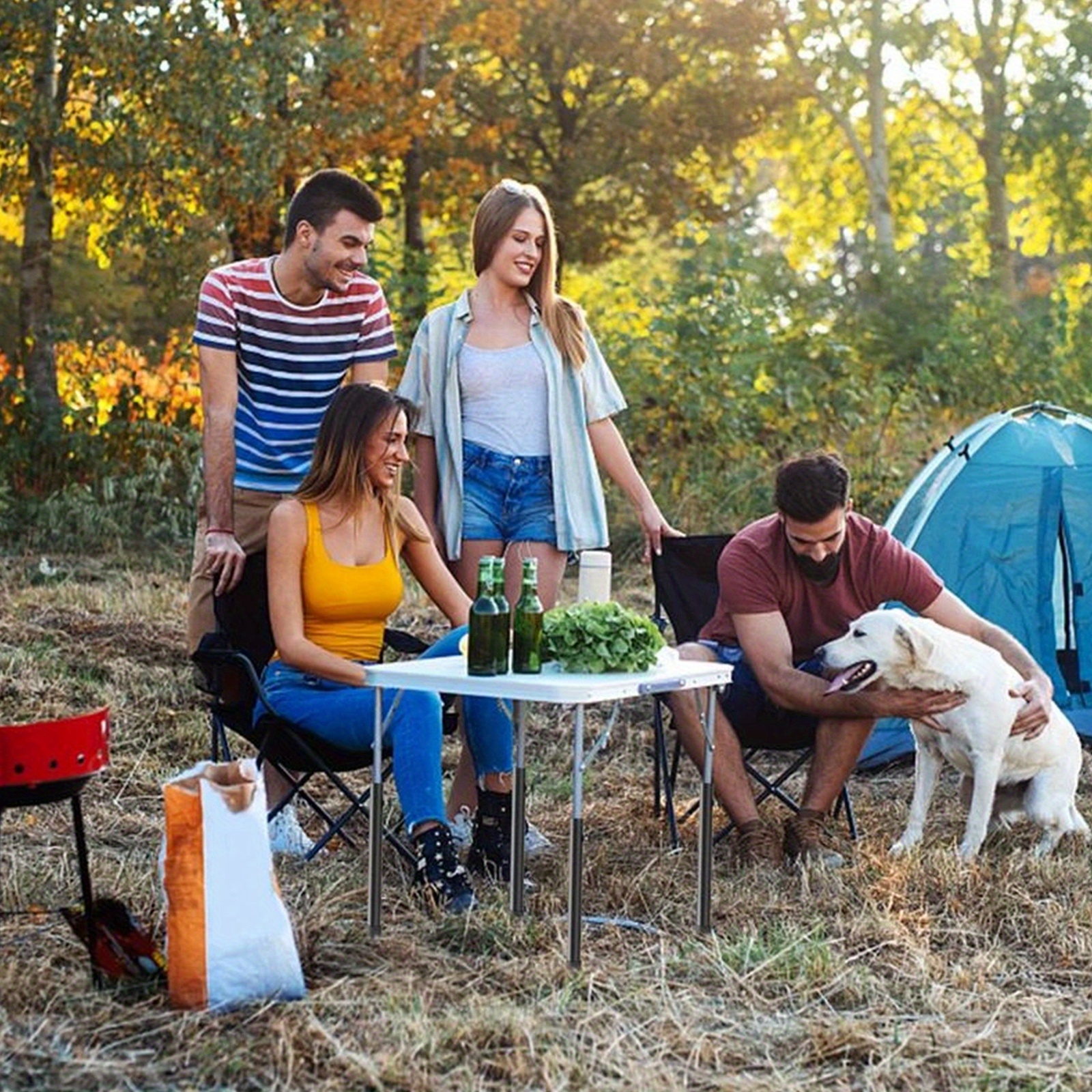 Folding Table Leg Extenders Heavy Duty Steel Folding Table - Temu United