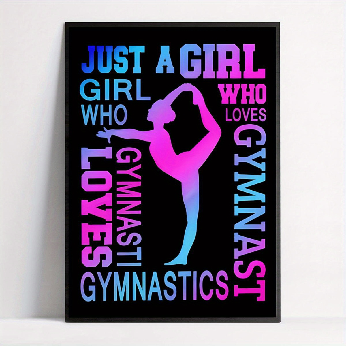 Unframed Canvas Poster Modern Art Gymnastics Wall Decoration - Temu ...