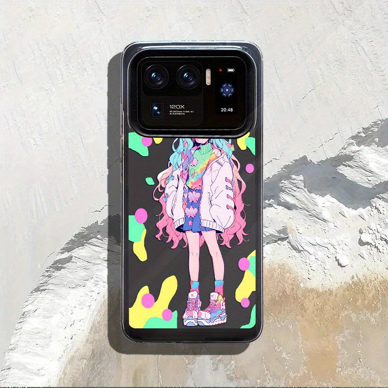 Girl Popular Pattern Thin Shock resistant Phone Case - Temu New Zealand