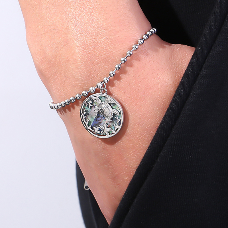 Copper Zircon Shell Turtle Seaweed Bracelet Christmas - Temu Canada