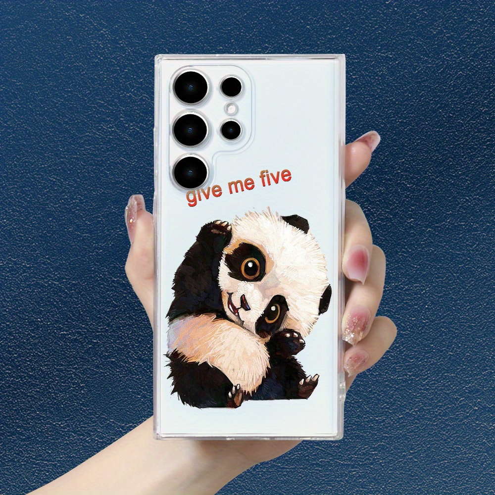 Cute Pattern Clear Phone Case Aesthetic Samsung Galaxy S/a - Temu South ...