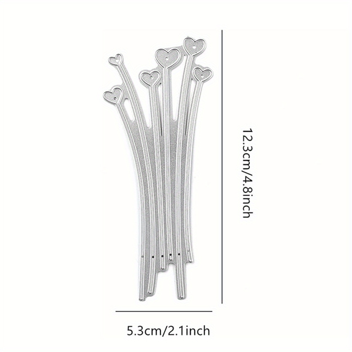 Heart shaped Bouquet Carbon Steel Metal Embossing Paper - Temu