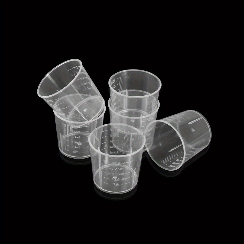 Clear Plastic Liquid Measuring Cups Cylinder Laboratory - Temu Australia