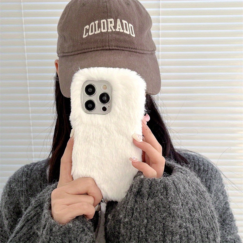 Plush Velvet Cute Suitable Iphone 15 14 Plus 13 Mini 12 11 - Temu Australia