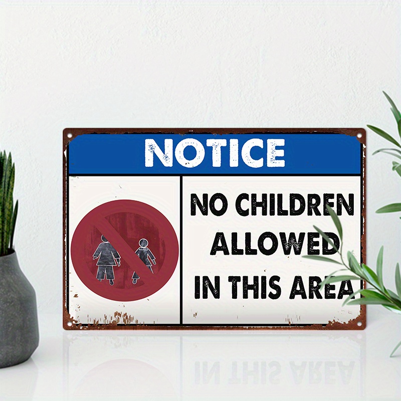 Aluminum Sign Metal Sign In Area Home Bedroom Wall Decor - Temu Philippines