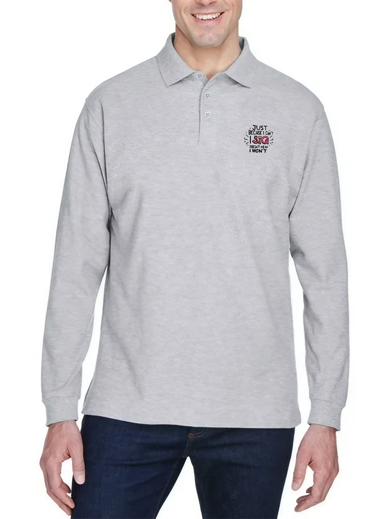 Plus Size " Don't" Print Golf Shirt Men Stylish Long Sleeve - Temu Australia