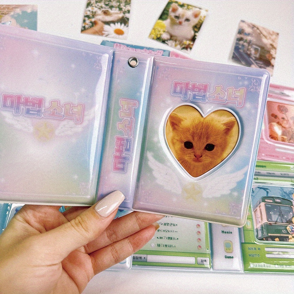 photo album 40 slots photocard collect book kpop lomo card - Temu