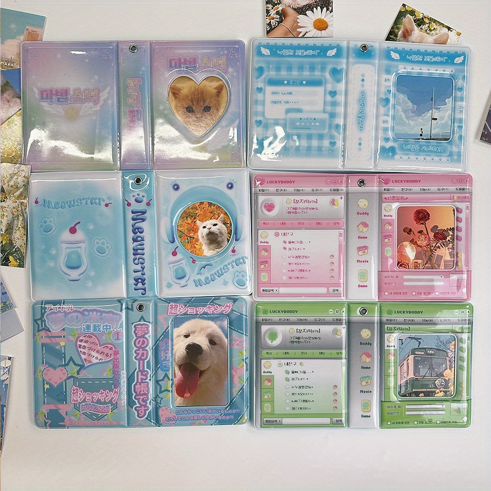 photo album 40 slots photocard collect book kpop lomo card - Temu