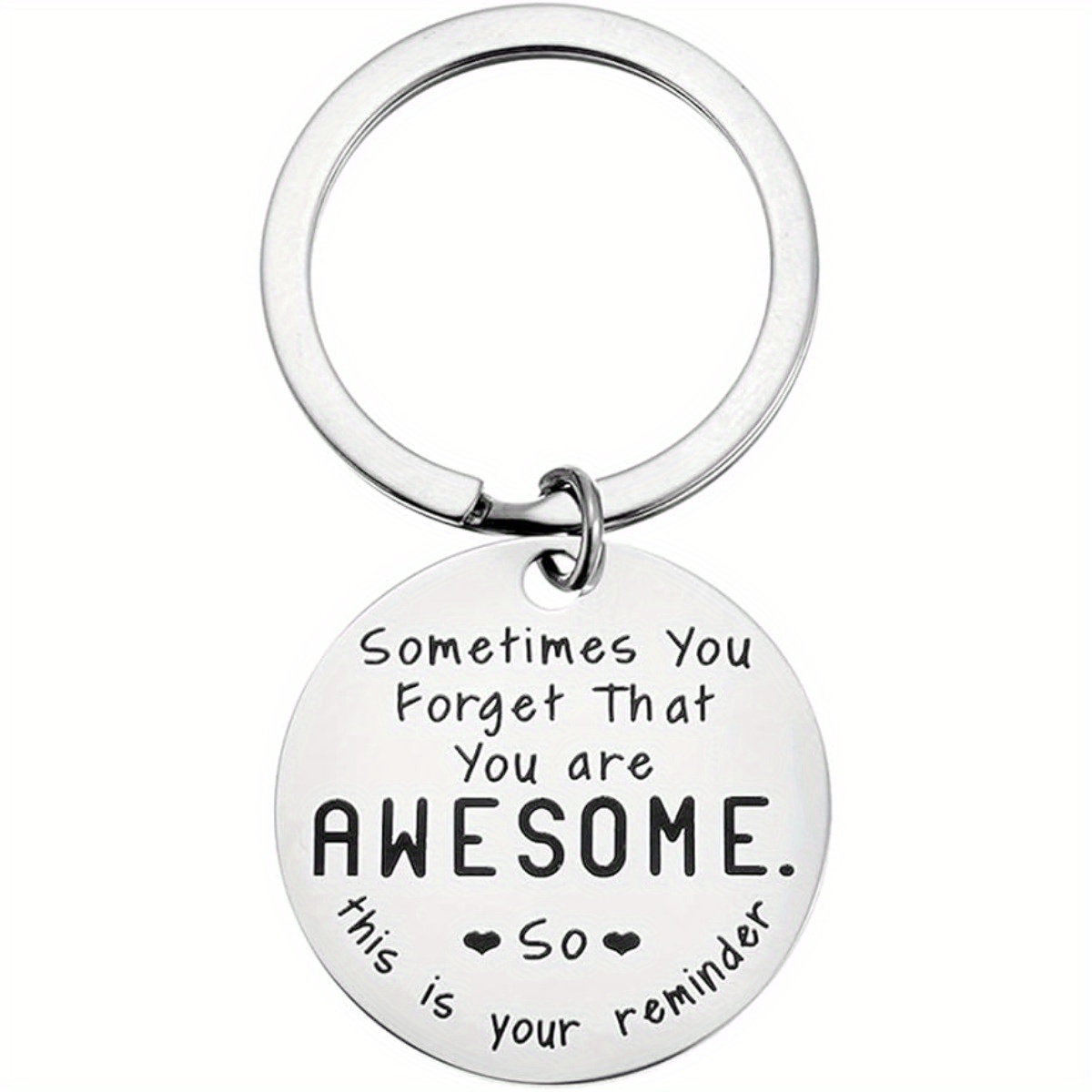 Funny Inspirational Keychain Birthday Christmas - Temu Australia