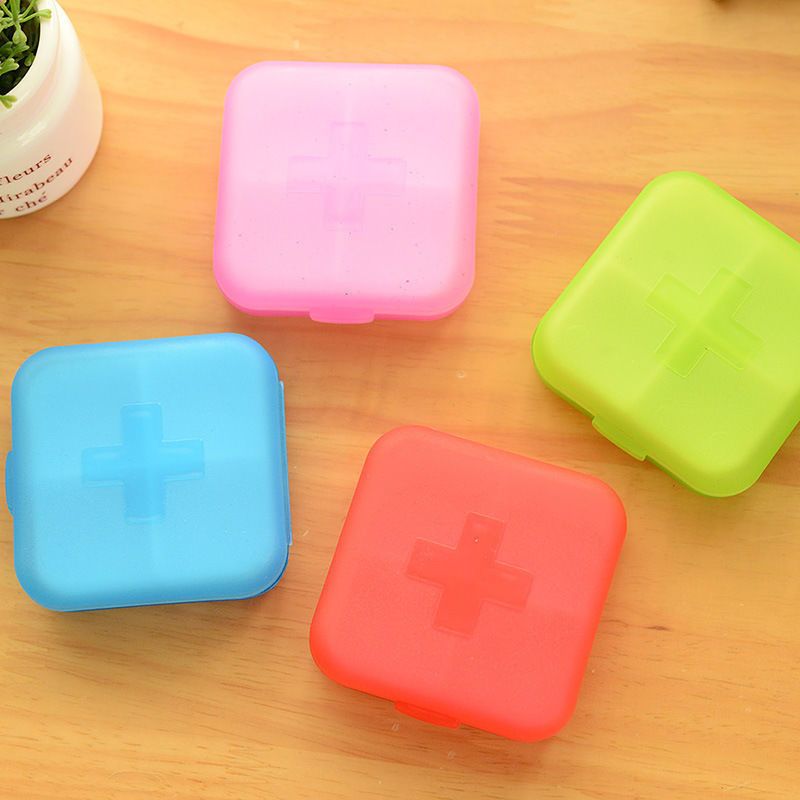 portable travel special cross four cell pill box a mini new - Temu ...