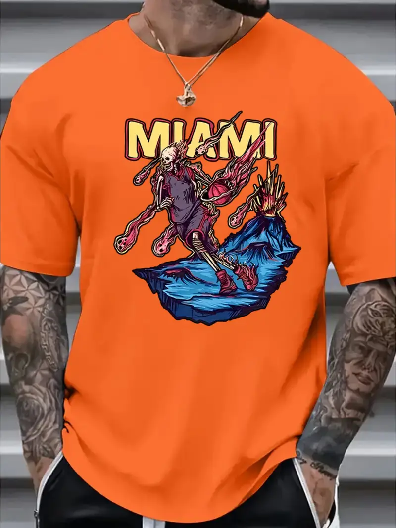 Plus Size Men's Anime Zombie Player Graphic Print T shirt - Temu New ... Plus Size Men's Anime Zombie Player Graphic Print T shirt - Temu New ...