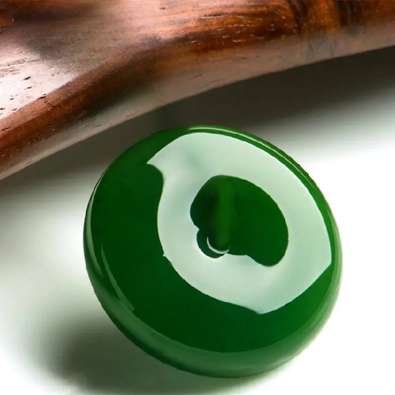 Spinach Green Round Pendant Men Ideal Gift New Year - Temu Canada