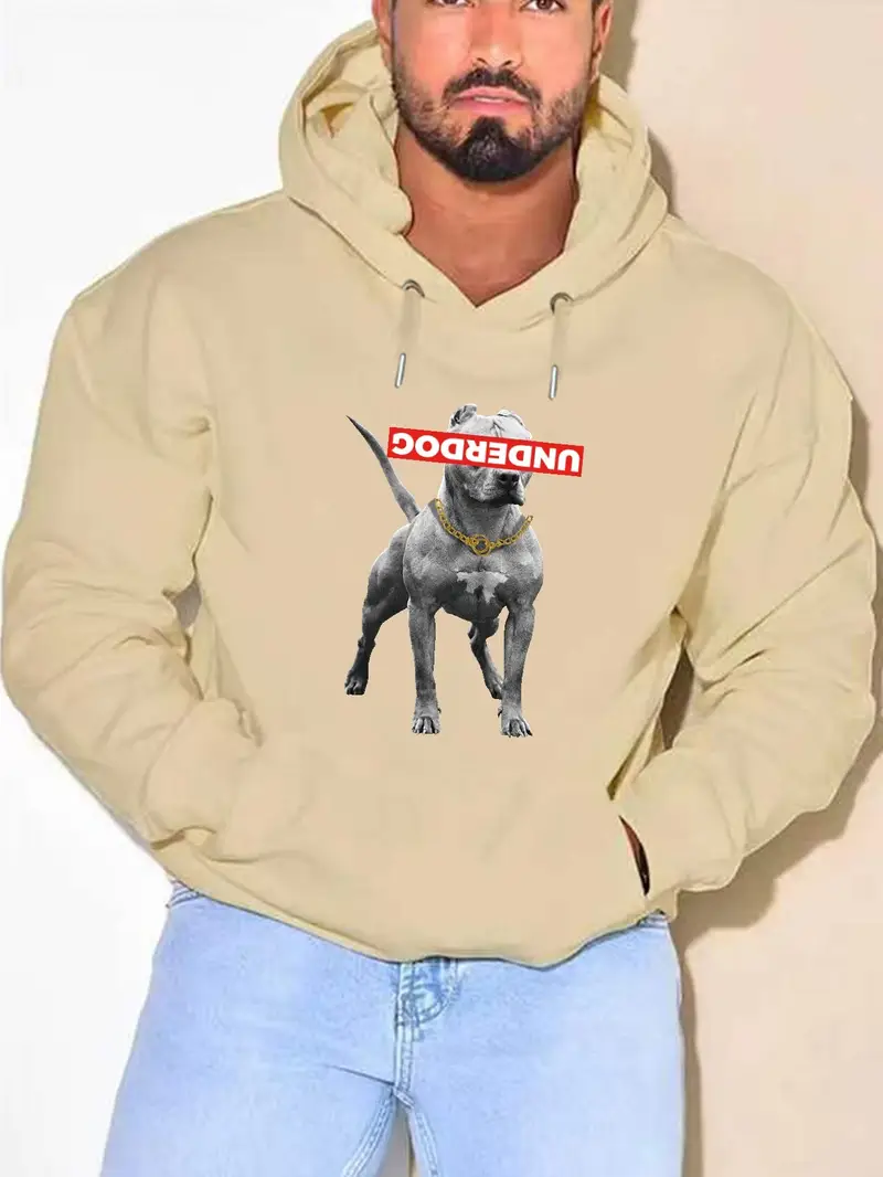 Plus Size Dog Print Hoodie Men's Casual Graphic Design - Temu Ireland Plus Size Dog Print Hoodie Men's Casual Graphic Design - Temu Ireland