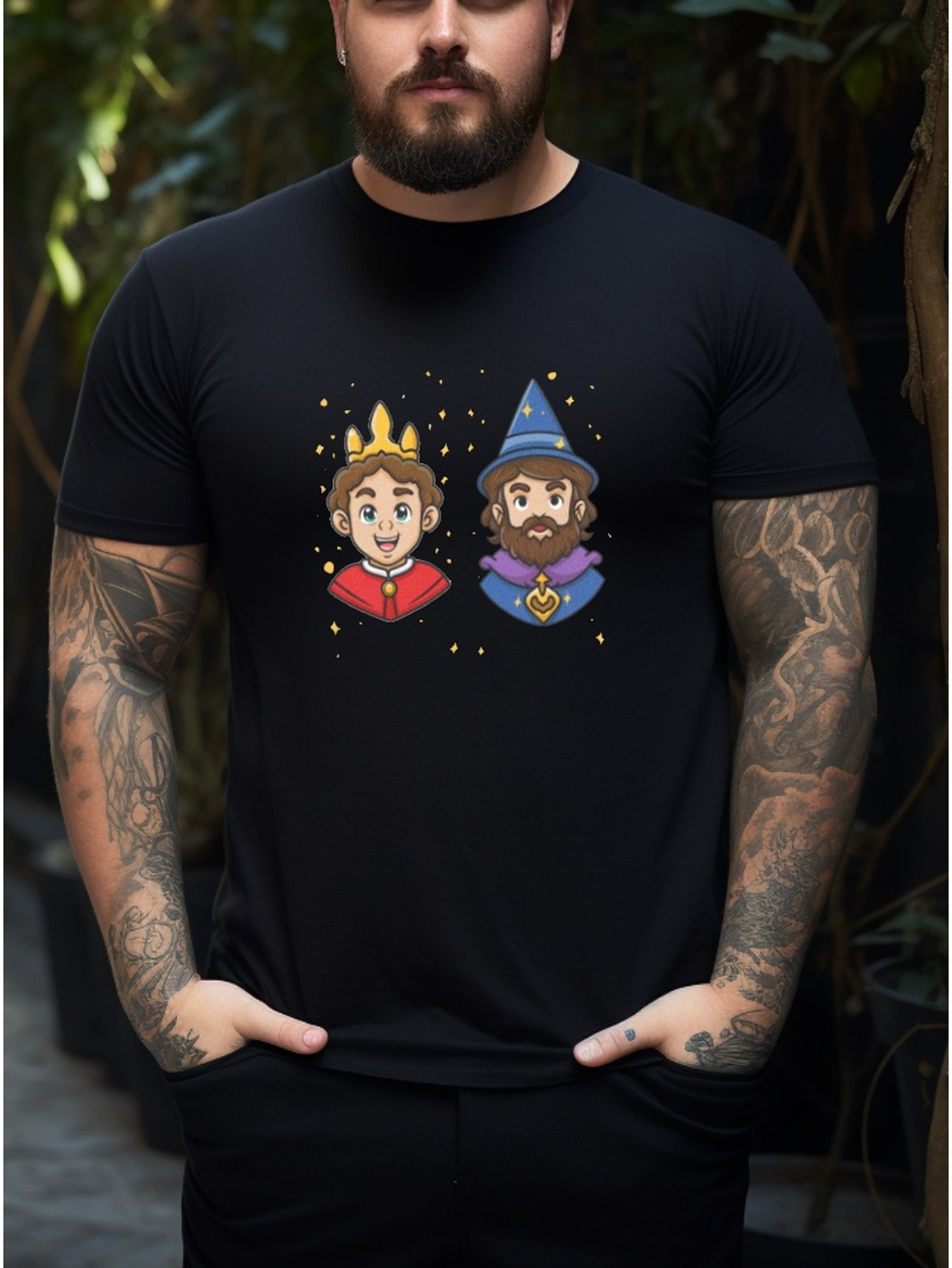 Plus Size Creative T shirt Men Anime Prince Graphic Print - Temu Canada