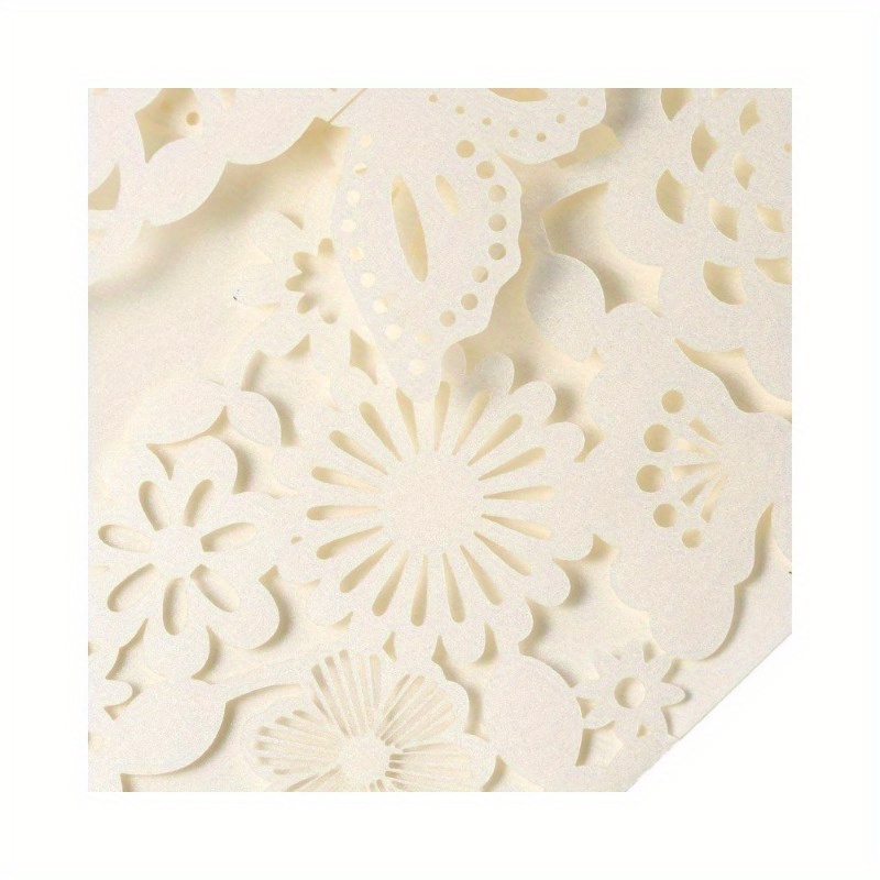 Invitation Set Envelope Cut Lace Quinceanera - Temu United