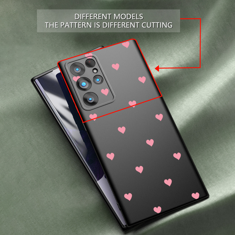 Matte Patter Print Flower Phone Case Samsung Galaxy S23 - Temu United Kingdom