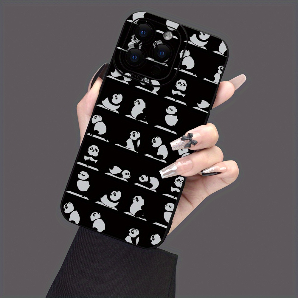 Panda Pattern Mobile Phone Case Full body Protection - Temu Canada