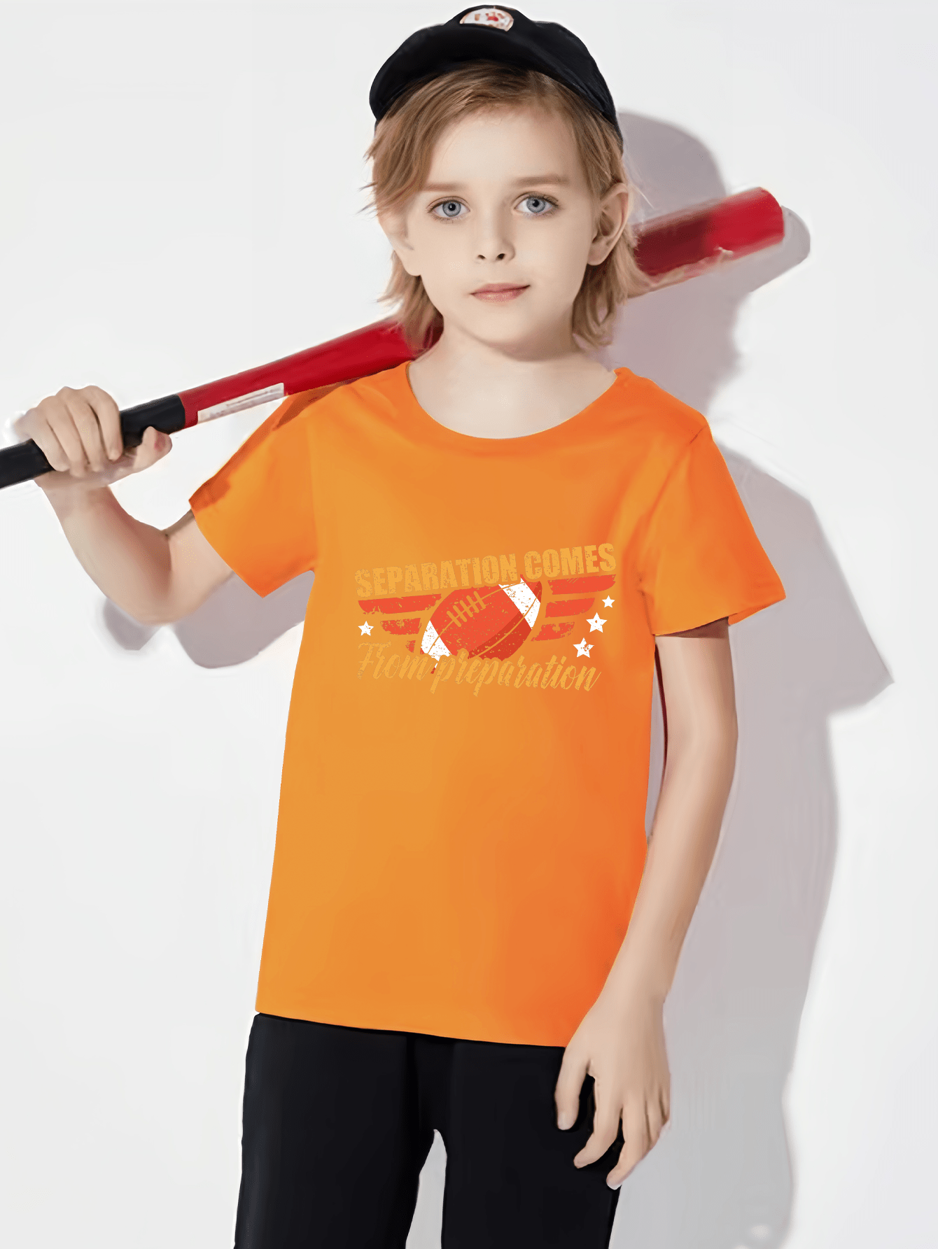 Trendy Creative Rugby Illustration Pattern T shirt Casual - Temu Australia