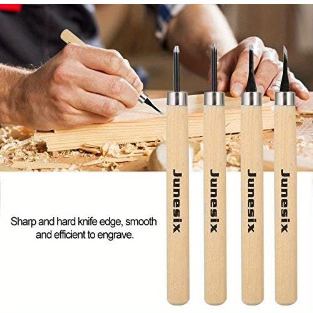 Wood Carving Knife Tool Set Beginners Manual Sharpener - Temu New Zealand