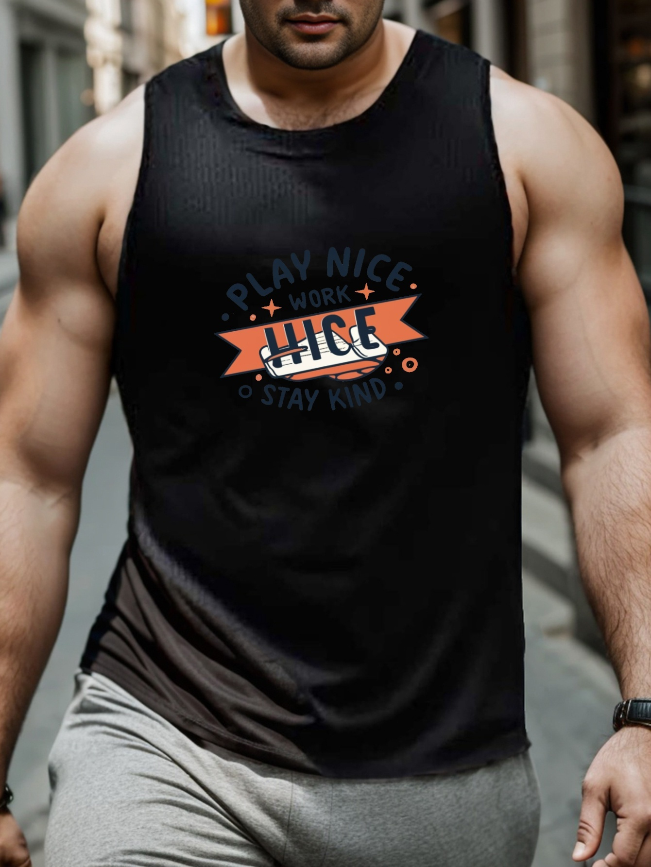 Plus Size "play Nice Stay Kind" Buchstaben Druck Casual - Temu Austria