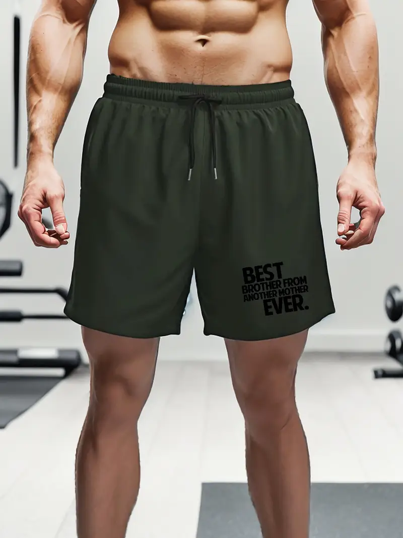Plus Size Best Brother From Another Ever Print Shorts For Temu Ireland