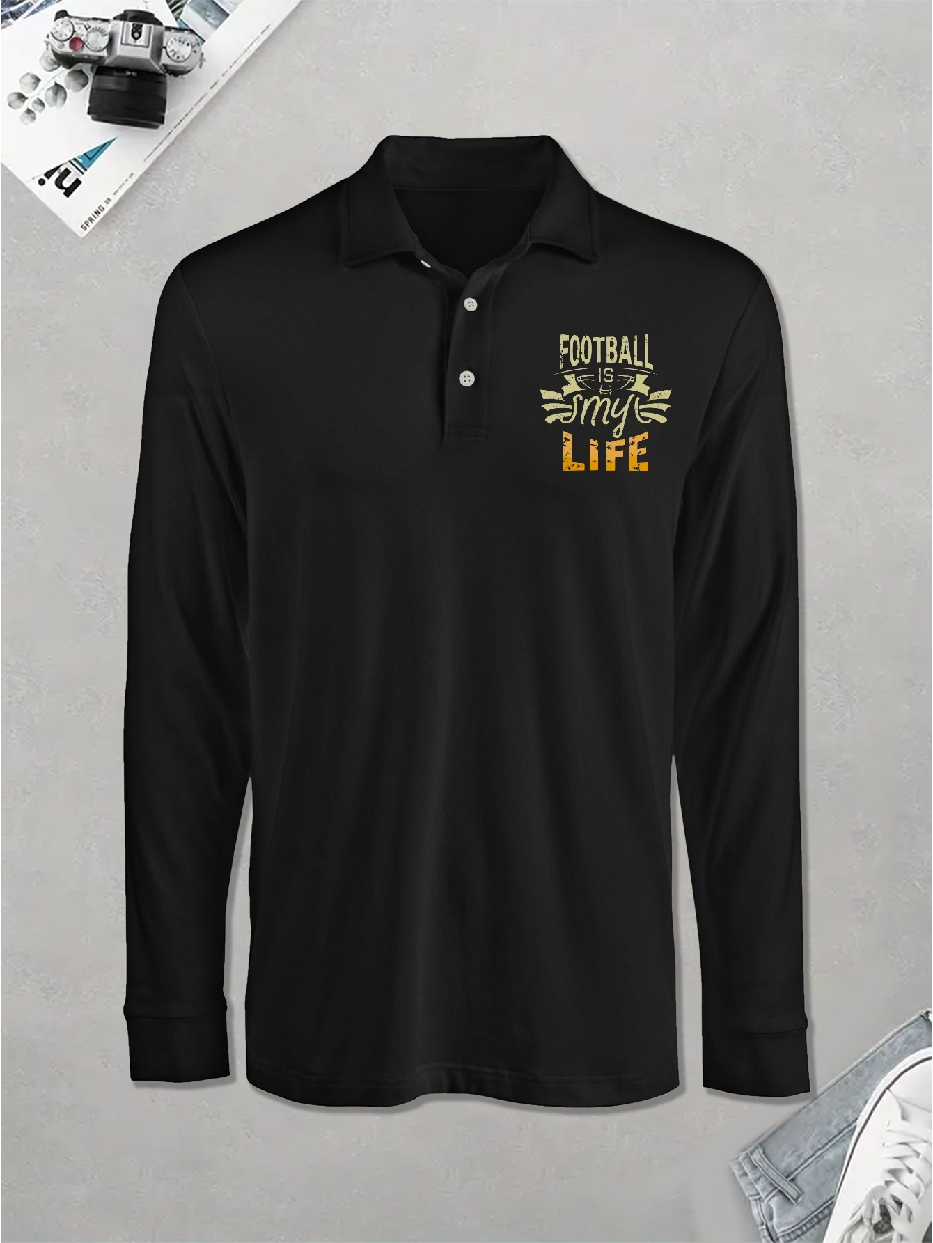 men's casual work shirt 100% polyester knit fabric geometric - Temu New ...