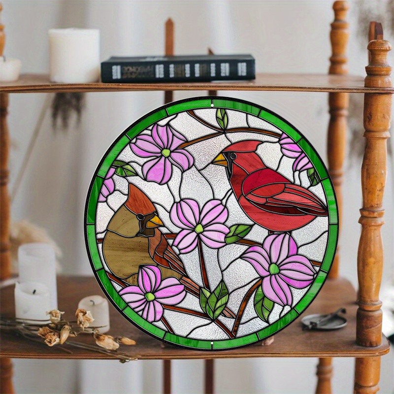 Aluminum Metal Sign Handmade Stained Glass - Temu Australia