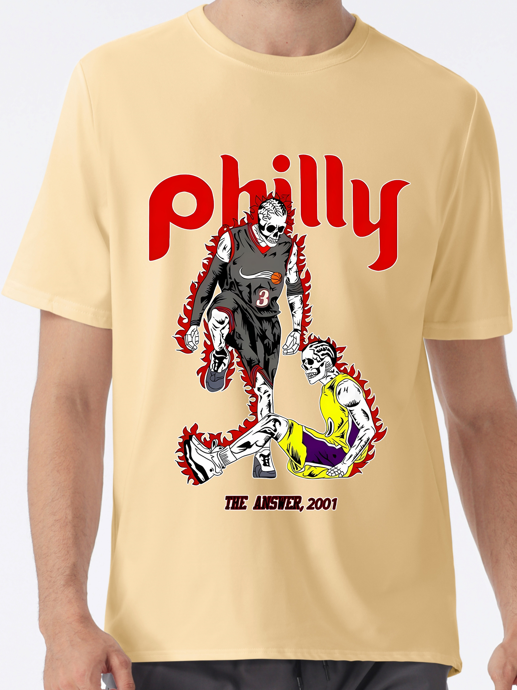 Skeleton Graffiti Print Men's Graphic Design Crew Neck T - Temu Ireland