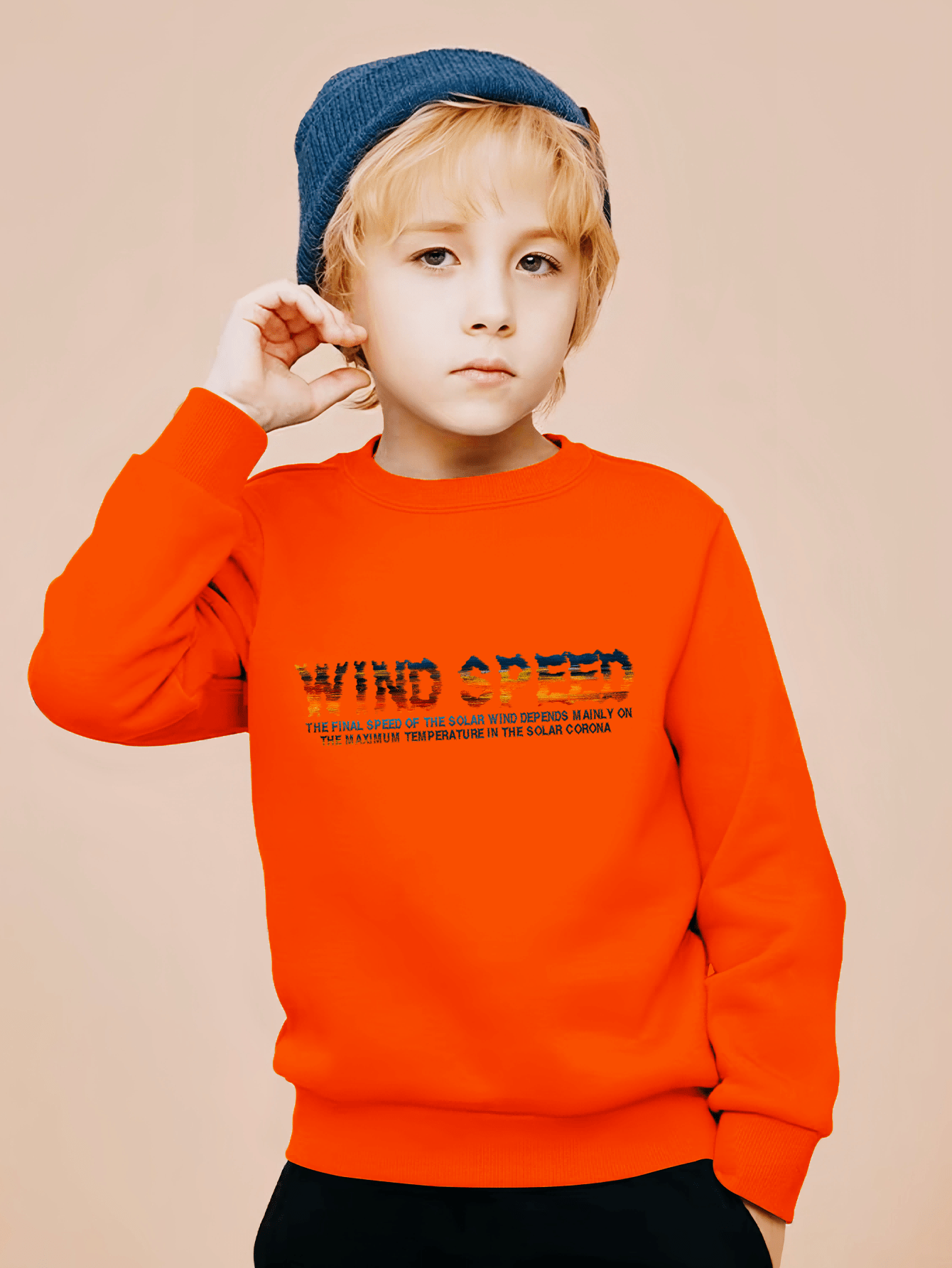 Stylish Letter Print Sweatshirt Boys Casual Creative Design - Temu New Zealand
