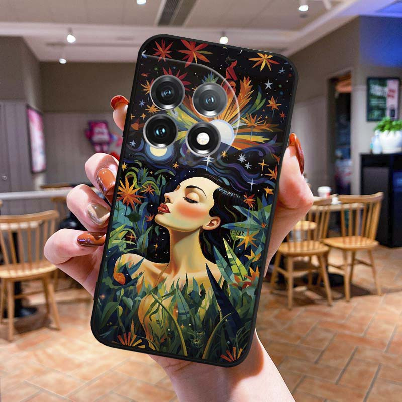 Flower Grass Girl Tpu Soft Phone Case Nord Ace N200 - Temu New Zealand