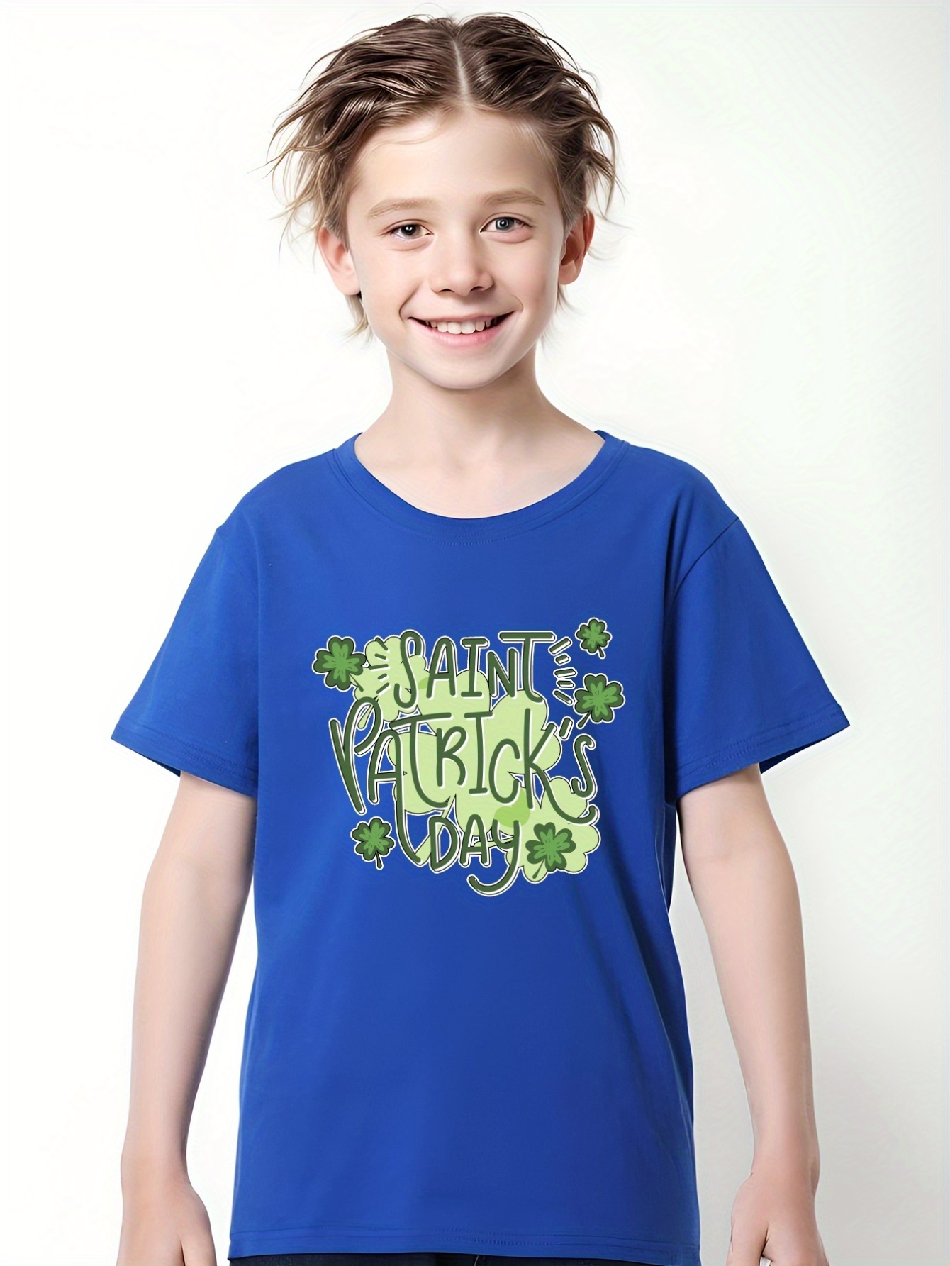 Trendy Creative Saint Patrick's Day Letter Pattern T shirt - Temu New Zealand