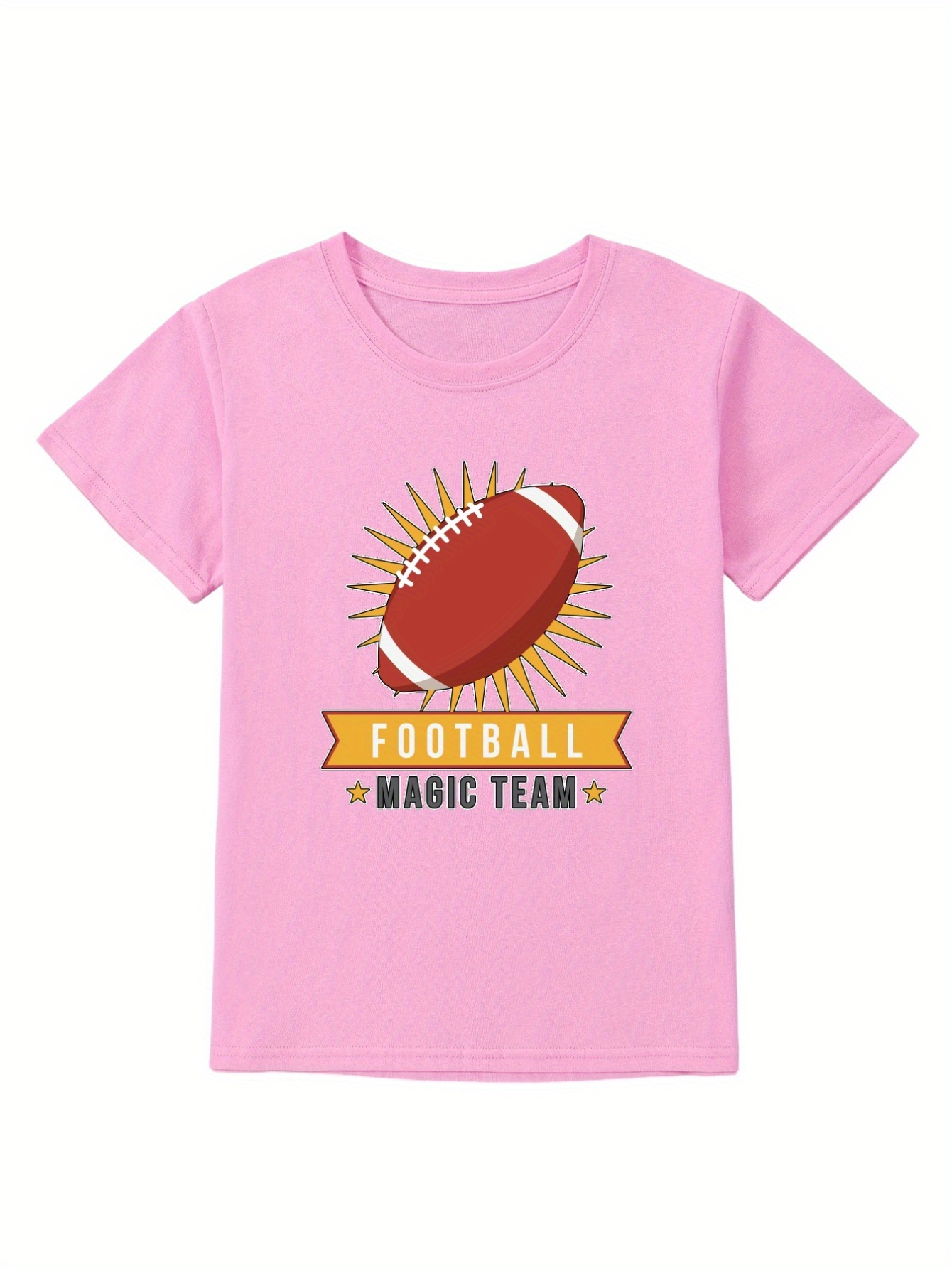 Team Print T shirts Football Magic Boys Cool Lightweight - Temu Australia