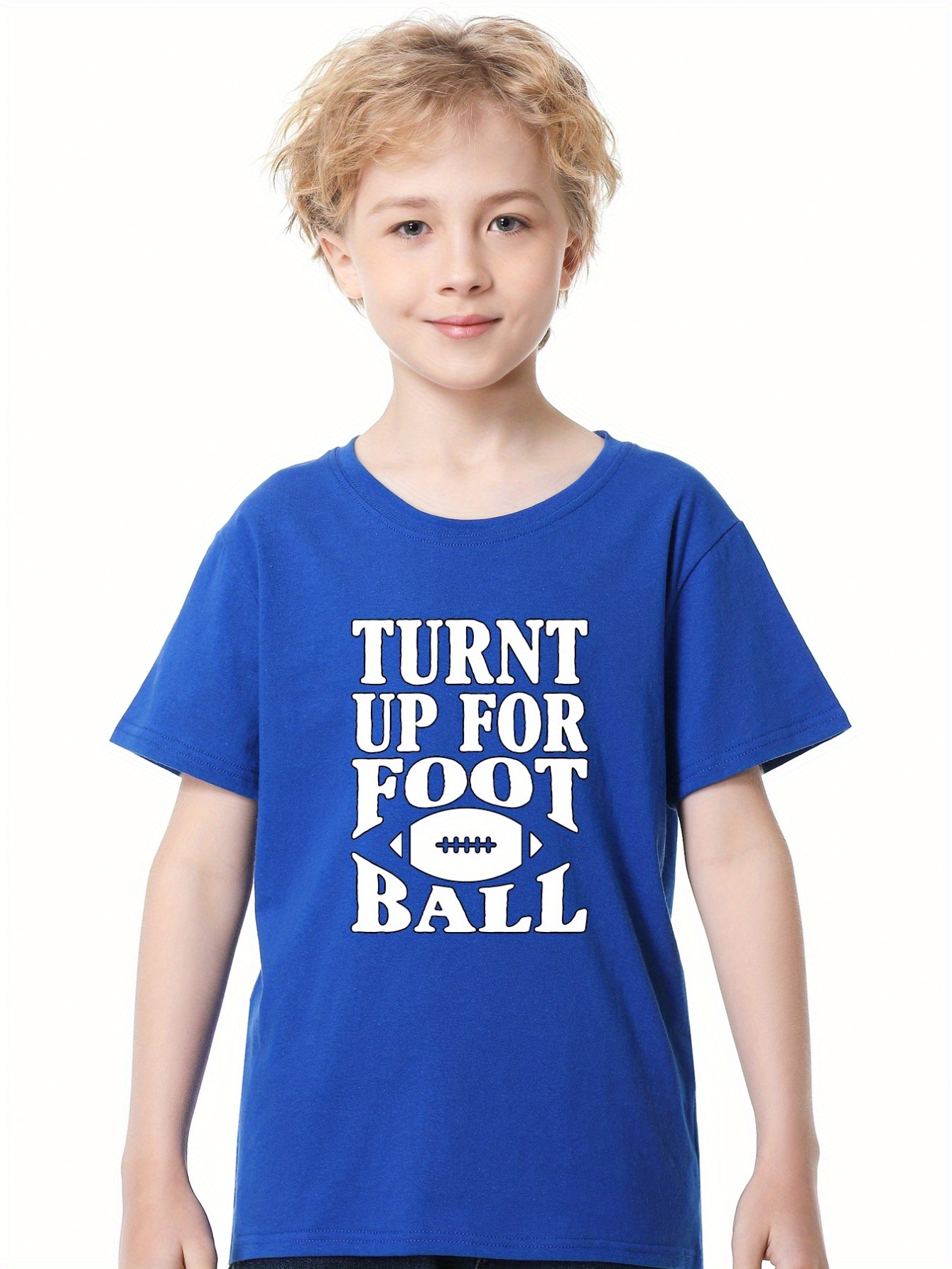 Rugby Letter Print Boys Creative T shirt Casual Lightweight - Temu Portugal