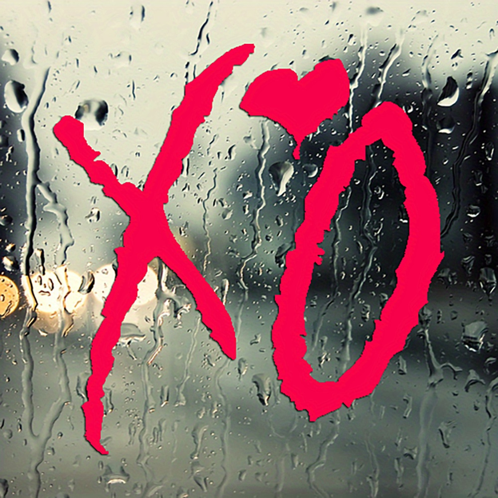 Stickers Car Phone Laptop Logo Xo Weekend Cuddle Kiss Style - Temu Ireland