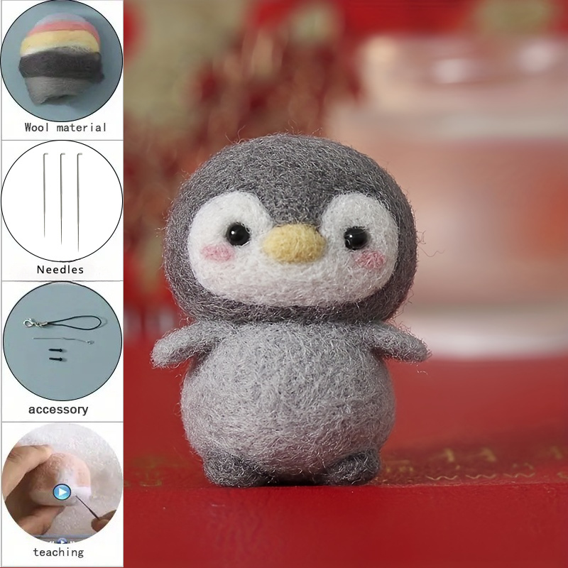1set Felting Kit For Starers Felting Kits Diy Pendant - Arts, s ...