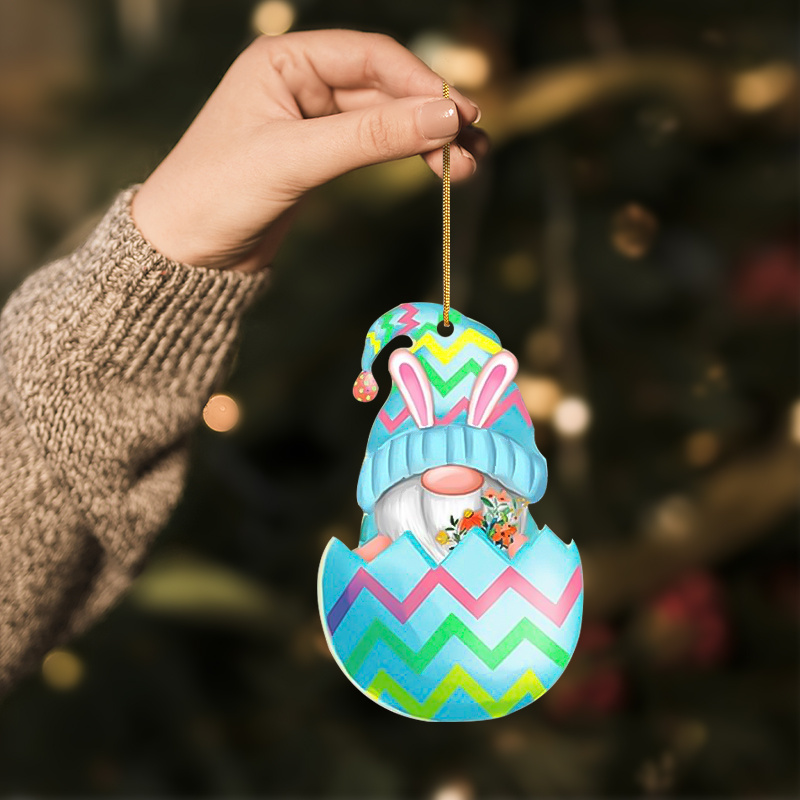 Easter Eggshell Dwarf Acrylic 2d Flat Hanging Pendant - Temu United Kingdom