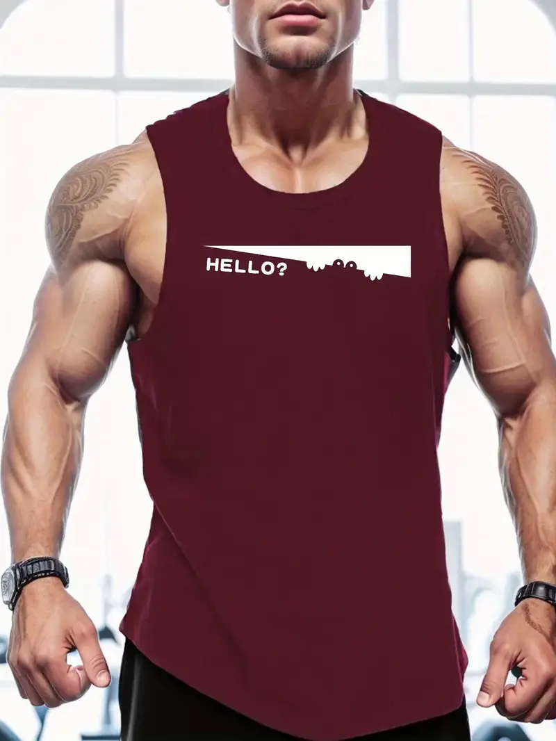 Hello Print Summer Mens Quick Dry Moisture Wicking Temu Canada
