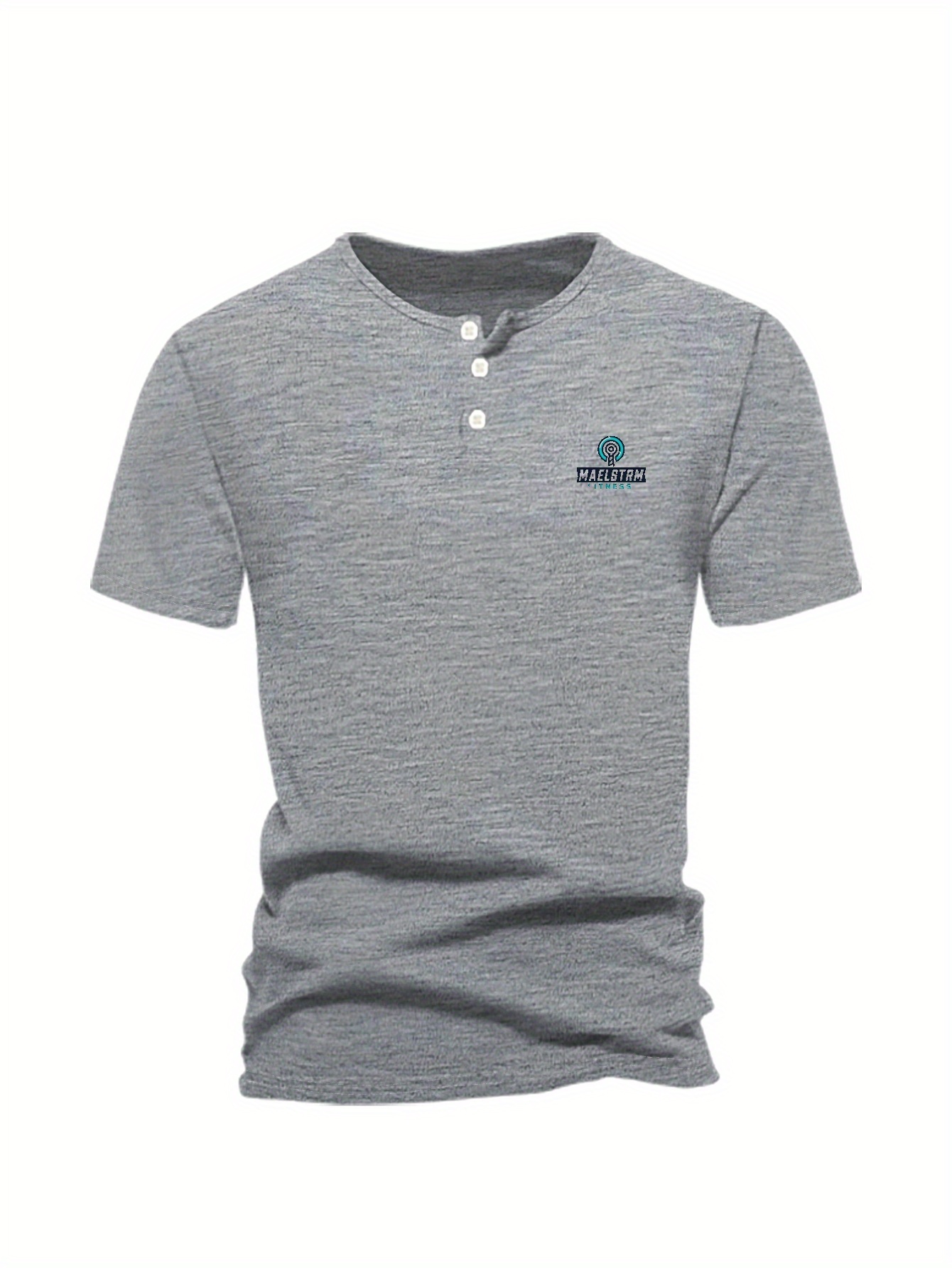 Plus Size Men's Creative Pattern Graphic Print Henley Shirt - Temu Denmark