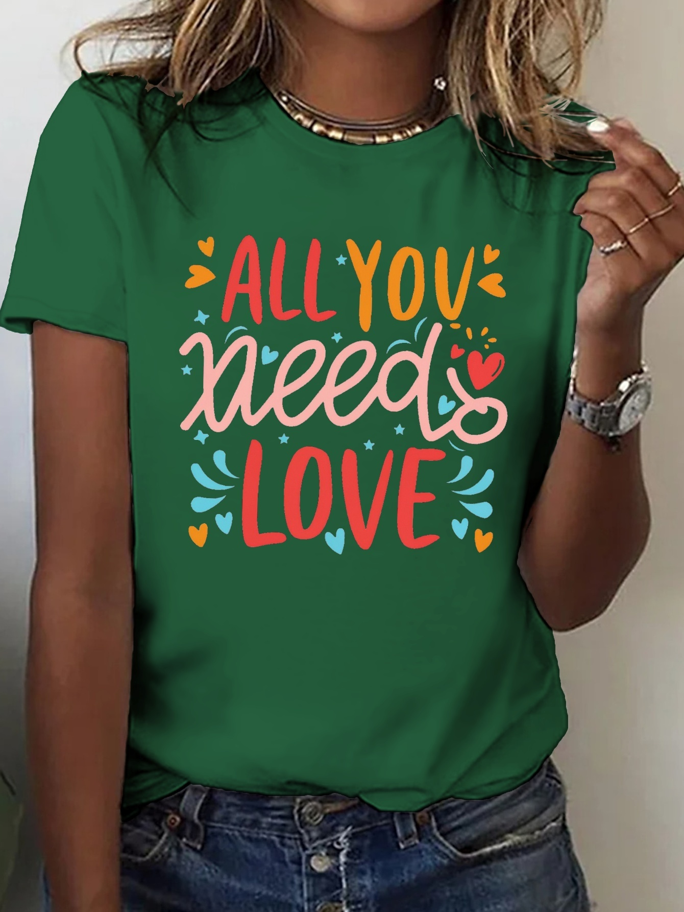 Slogan Print T shirt Short Sleeve Crew Neck Casual - Temu Philippines