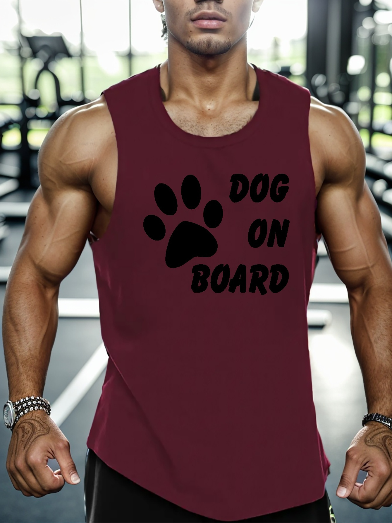 Dog's Paw Print Men's Quick Dry Moisture wicking Breathable - Temu Canada