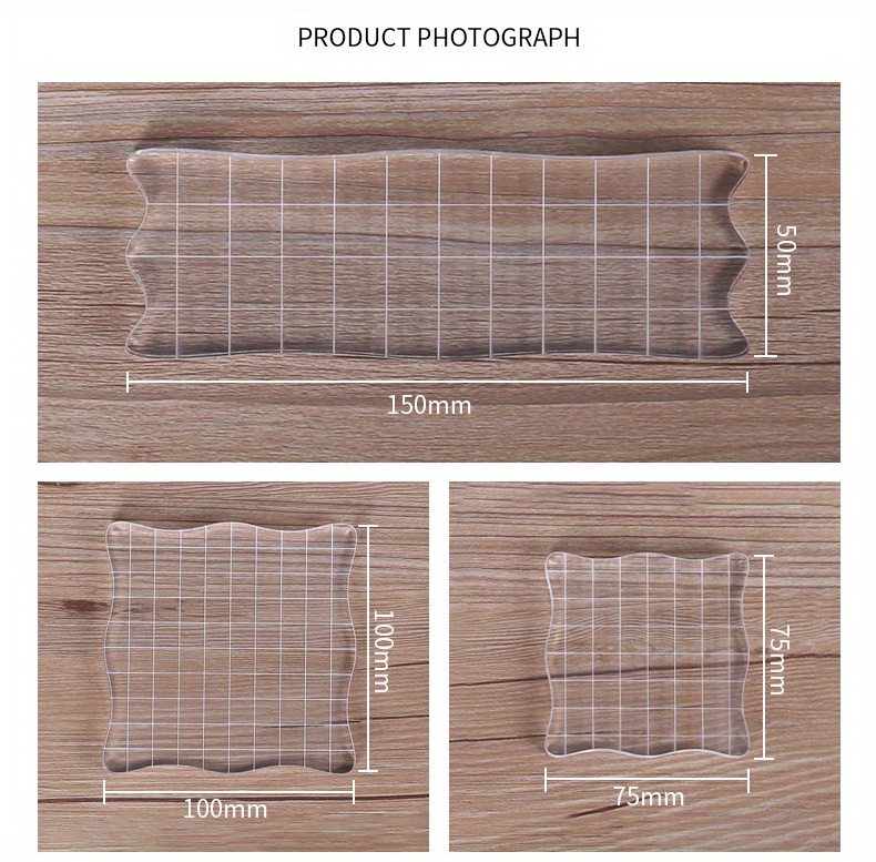 Acrylic Silicone Stamp Handle Back Plate Hand Account Rubber - Temu New ...