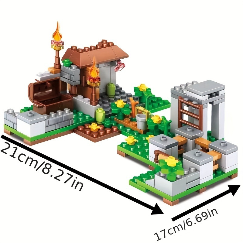 Mini Building Block Set Village Tree Fort Christmas Gift - Temu Philippines