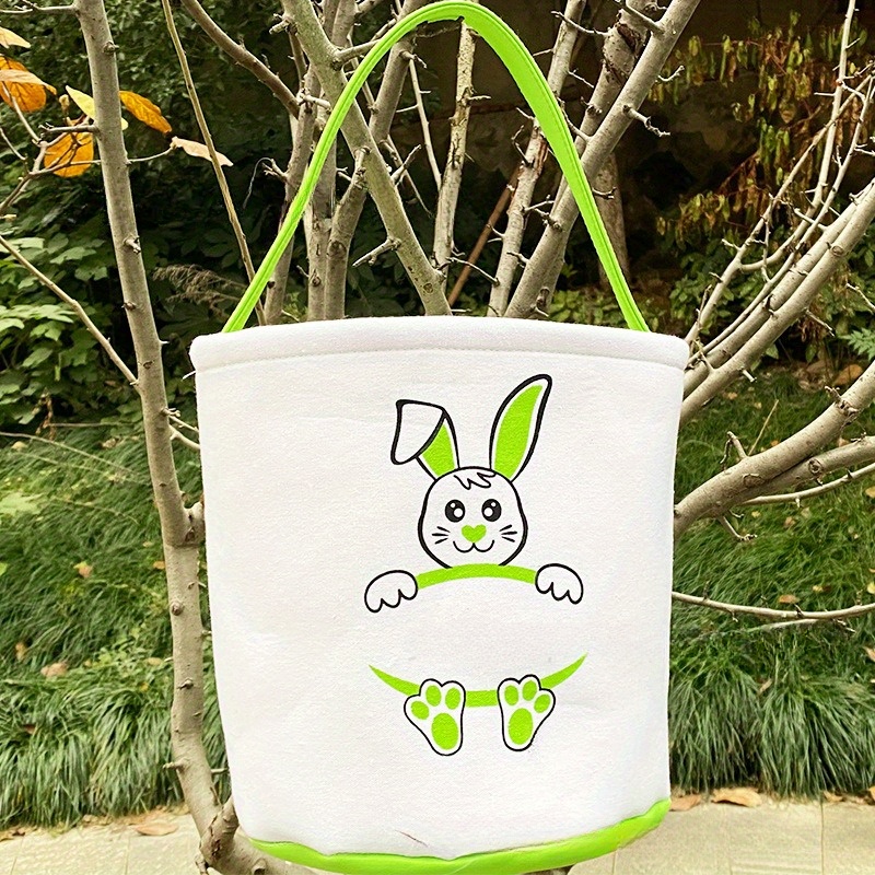 Bunny Easter Bucket Bags Boys Girls Cute Hunting Candy Gifts - Temu Ireland