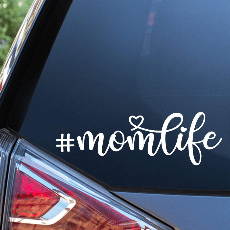 Mom Life Decal Vinyl Car Sticker Walls Temu