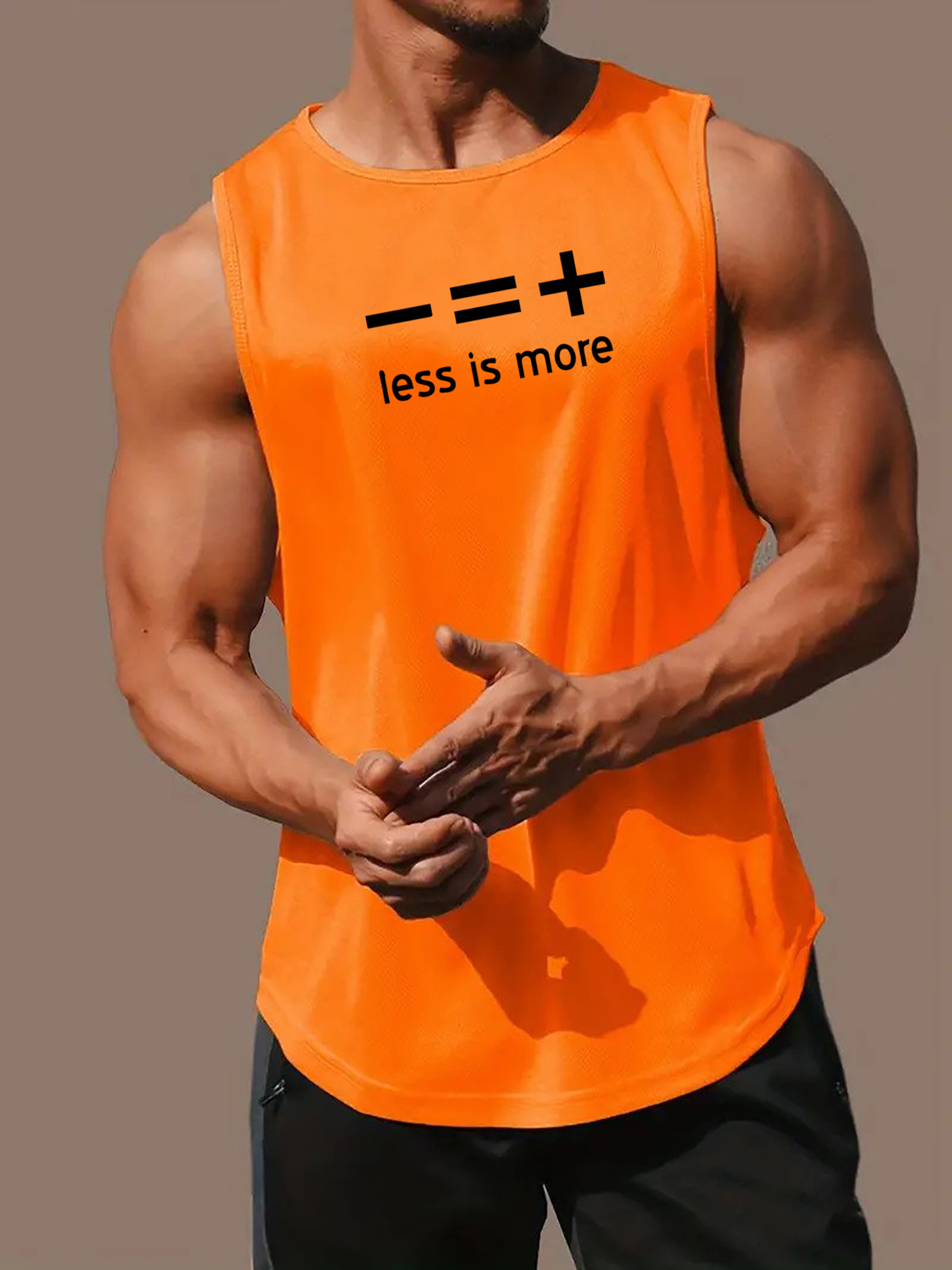 Less Print Men's Quick Dry Moisture wicking Breathable Tank - Temu New ...