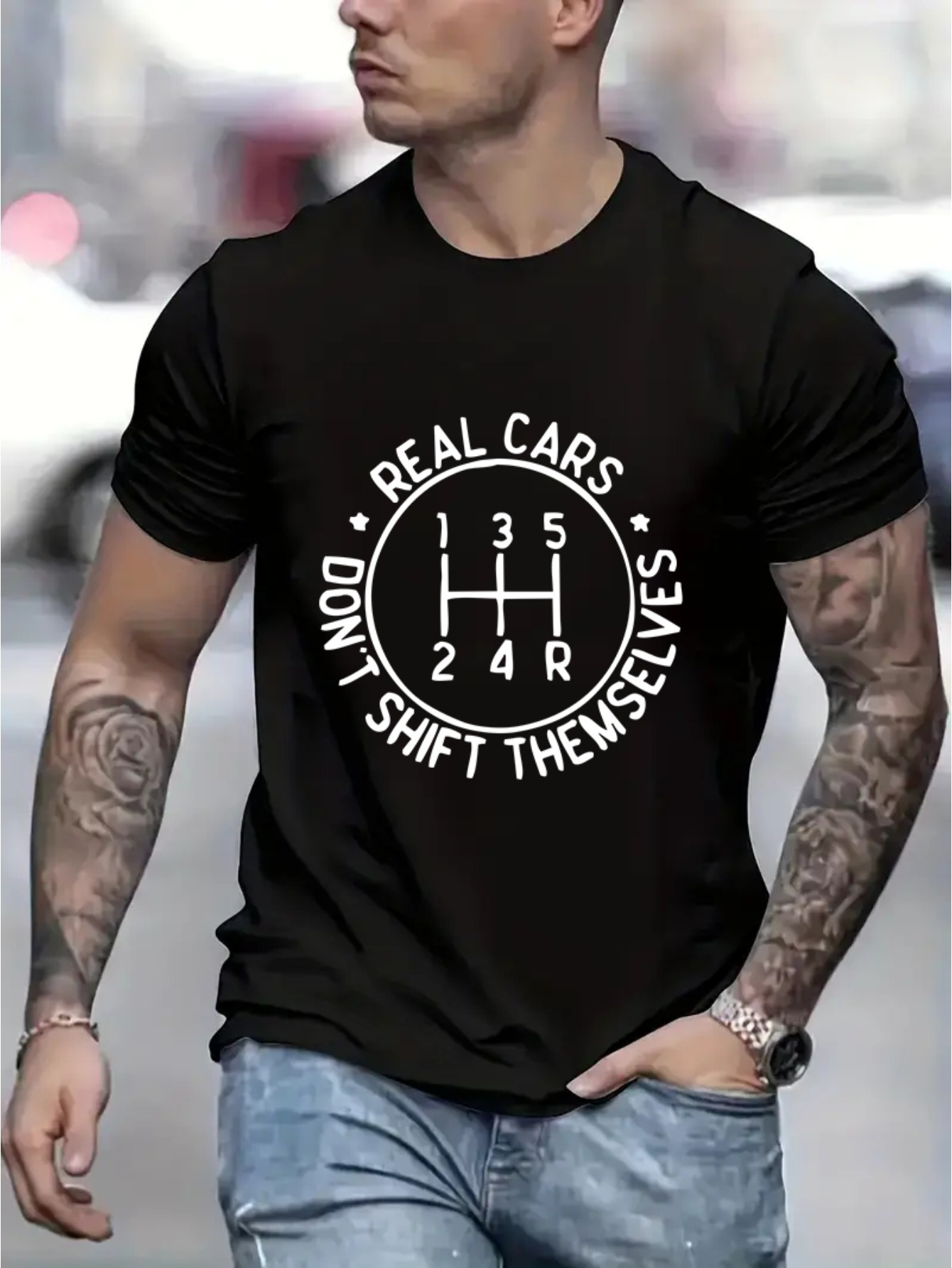 Letter Numbers Graphic Men's Short Sleeve T shirt Comfy - Temu Australia