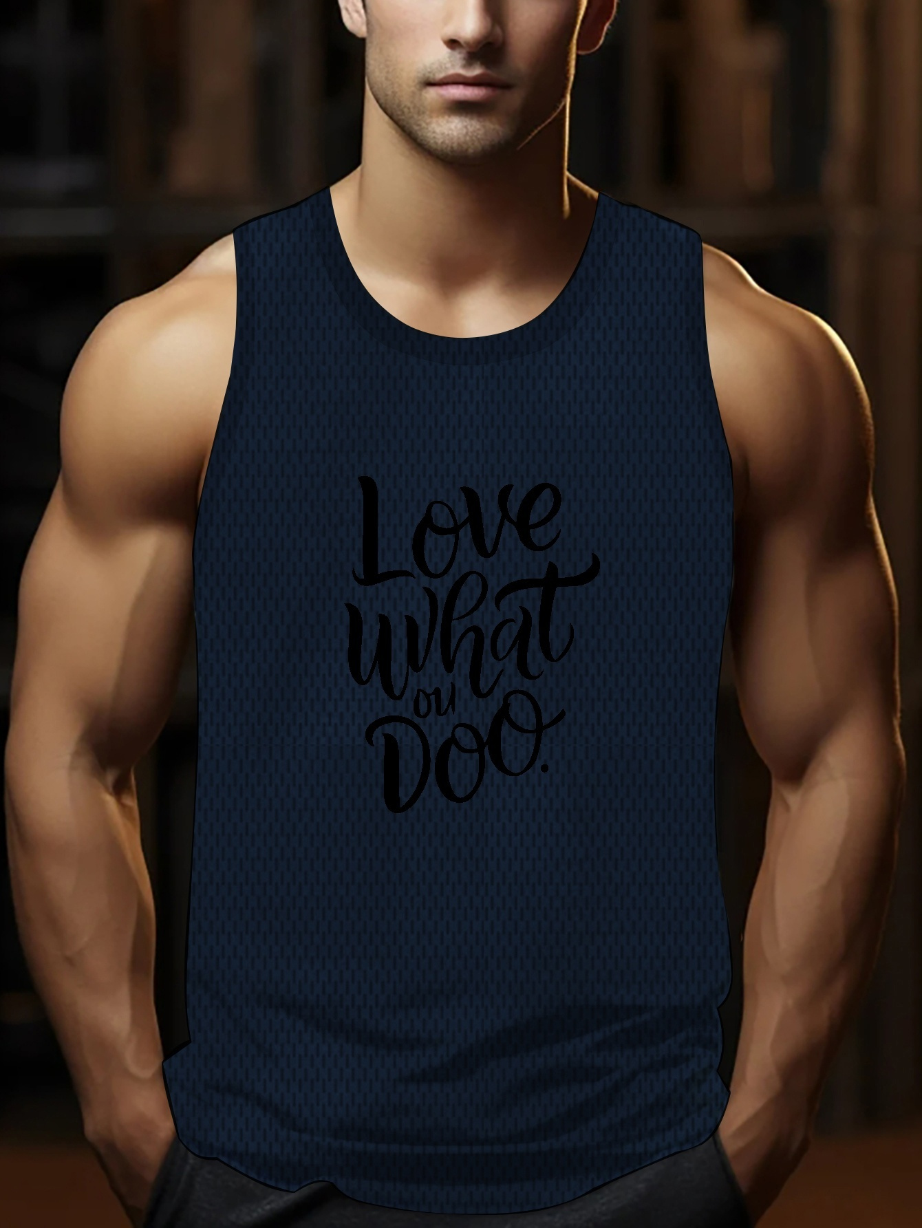 Plus Size Love Print Casual Tank Top Quick Dry Breathable - Temu Canada