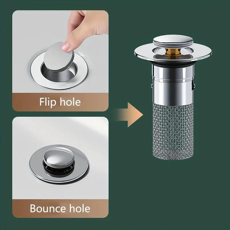 "sleek Design" Stainless Steel Bouncing Core Basin Washbasin - Temu Belgium